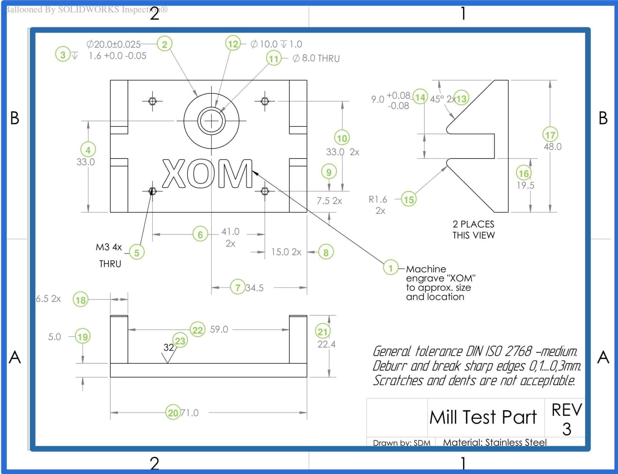 How To Prepare A Perfect Technical Drawing | Xometry Australia
