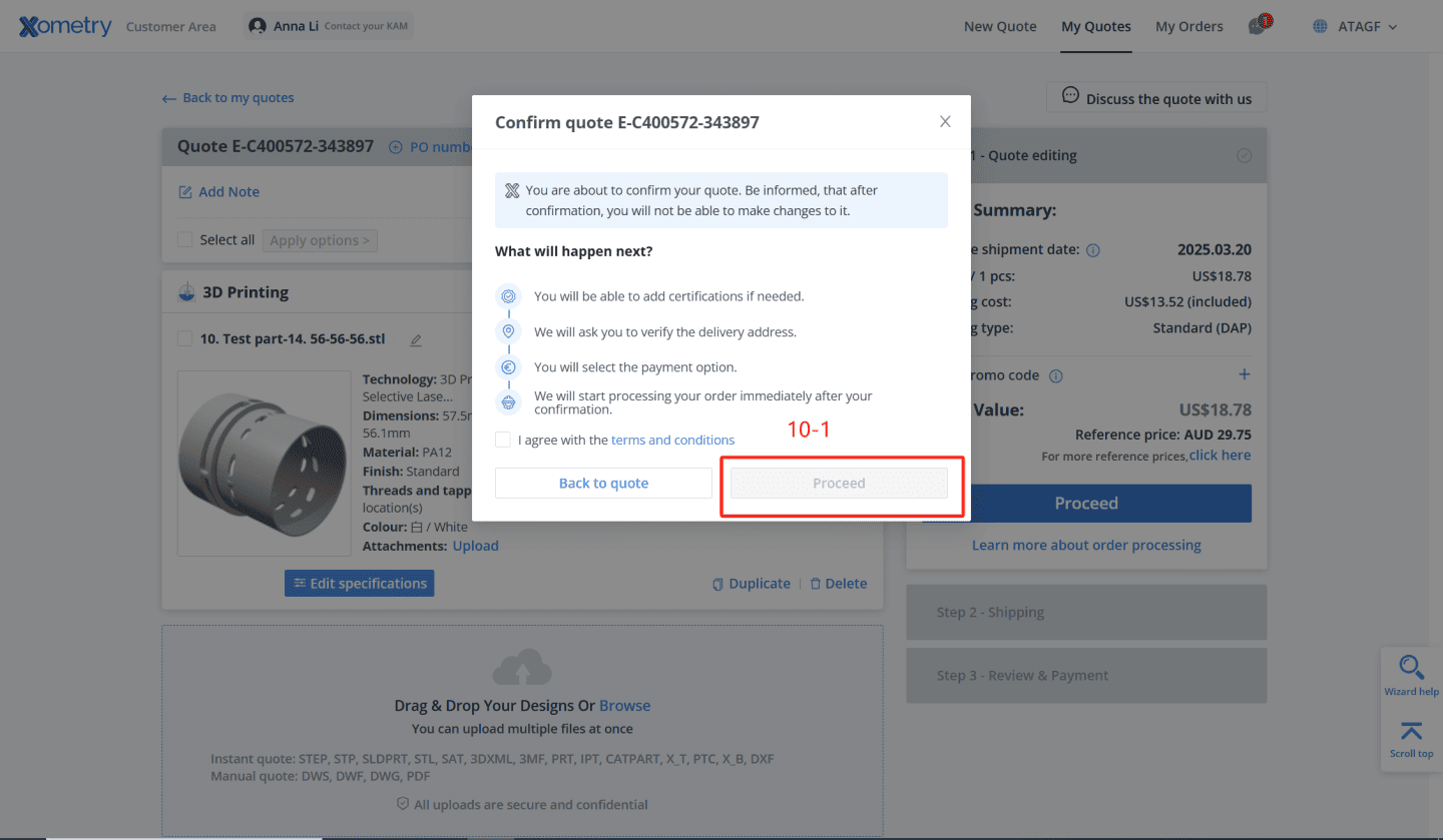 How to Use Xometry Instant Quoting Engine | Xometry Australia